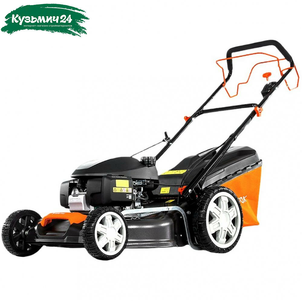 Газонокосилка бензиновая Yard Fox Honda 51SH V самоходная, травосборник 65 л, 3600 Вт