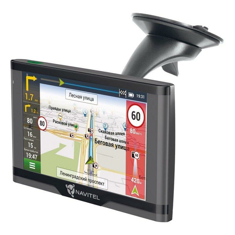 Автомобильный навигатор GPS Navitel N500 MAG 5 480x272 4Gb microSDHC серый Navitel
