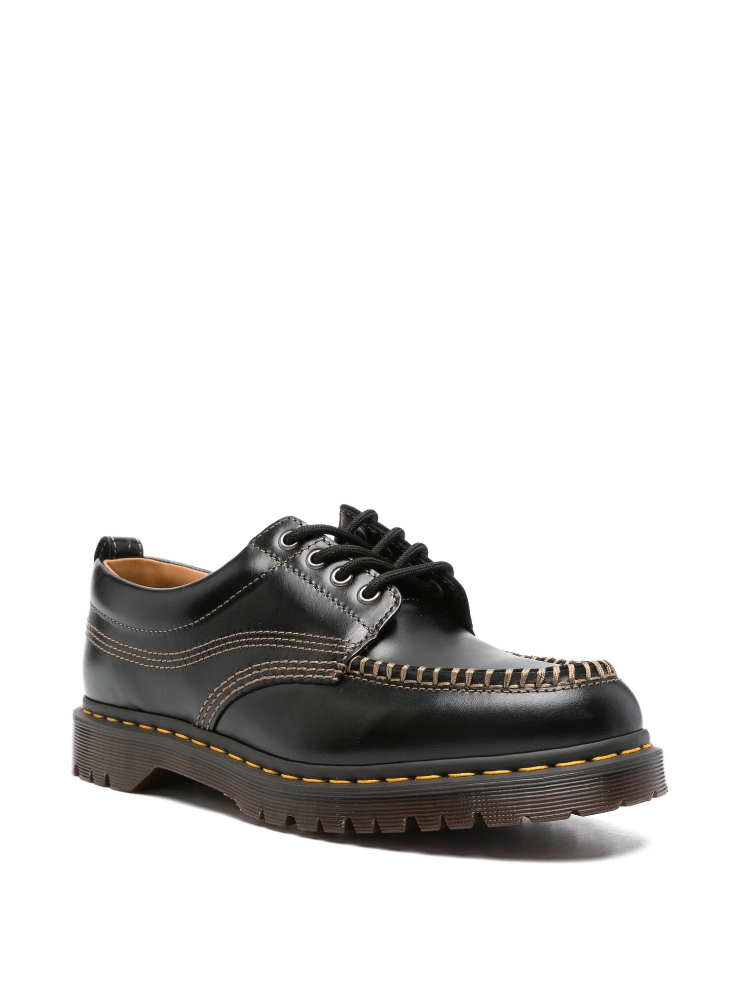 Туфли Dr. Martens Leather derby shoes, размер 9,5 UK, black/black — фото 1