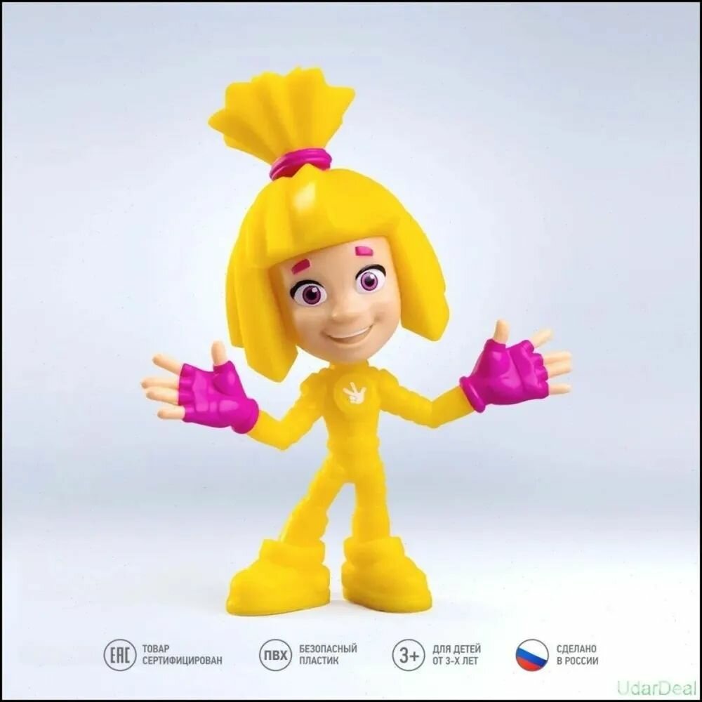Коллекционная игрушка детализированная фигурка Симка персонаж мультфильма Фиксики