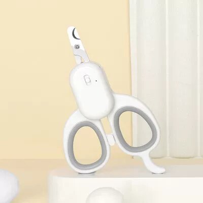 USB-заряжаемые когтеточилки для домашних животных с LED-подсветкой для определения кровеносных сосудов - Элегантный