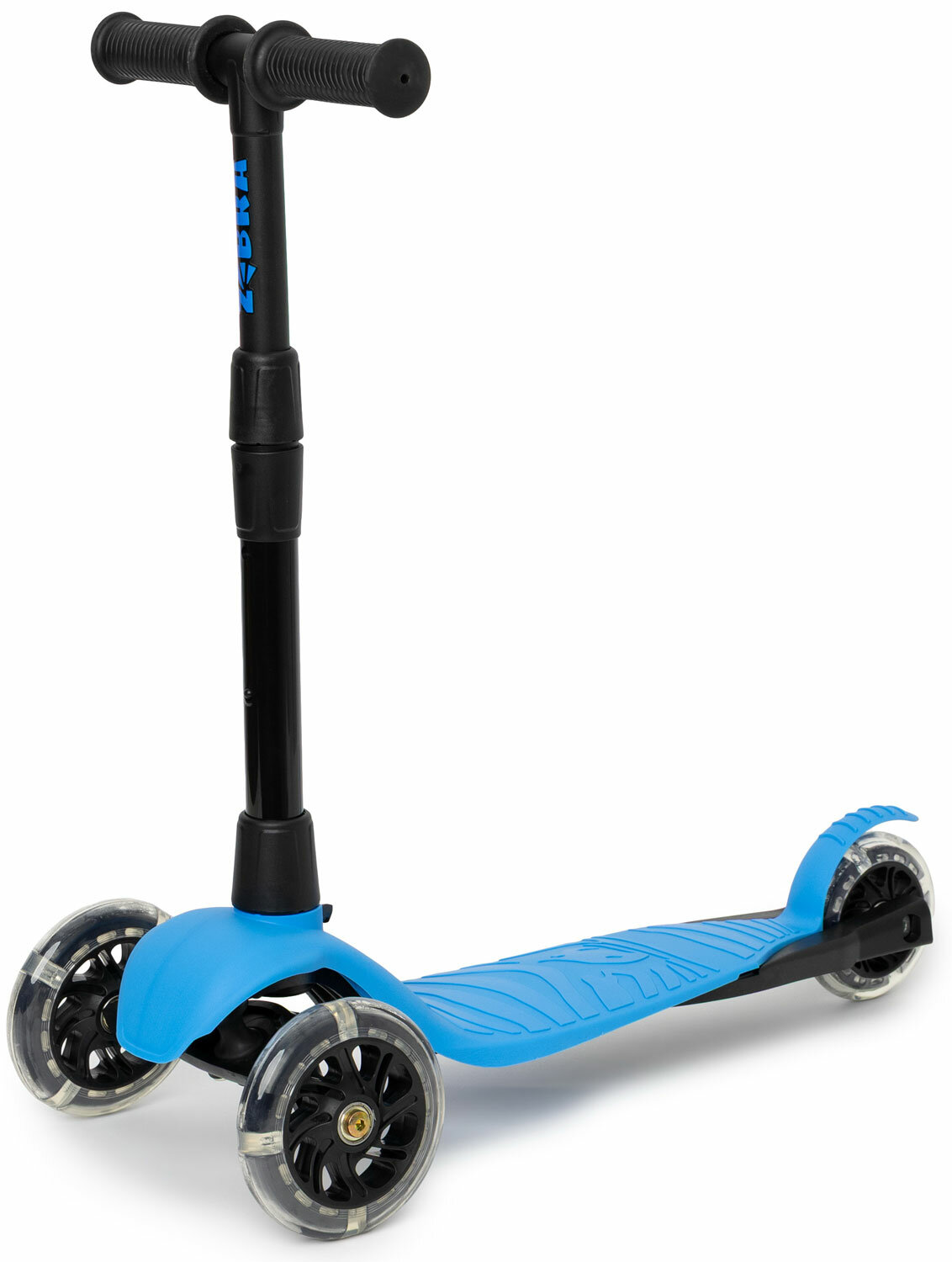 Самокат трехколесный ZebraToys ZEBRABlue 26-0063