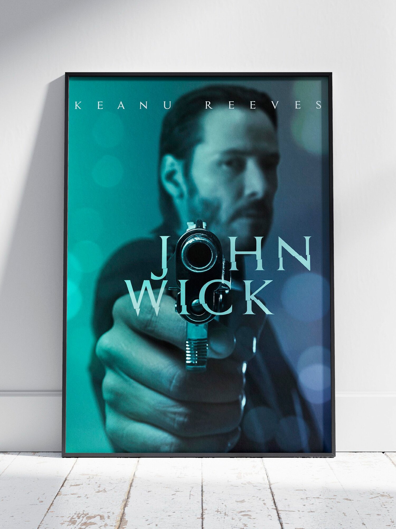 Плакат на стену для интерьера Киану Ривз (Keanu Reeves 10) - Постер по актеру фильма, кино, сериала формата A4 (21x30 см)
