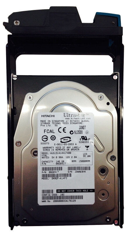 Жесткий диск HP 5529292-A 146Gb 15000 Fibre Channel 3,5" HDD