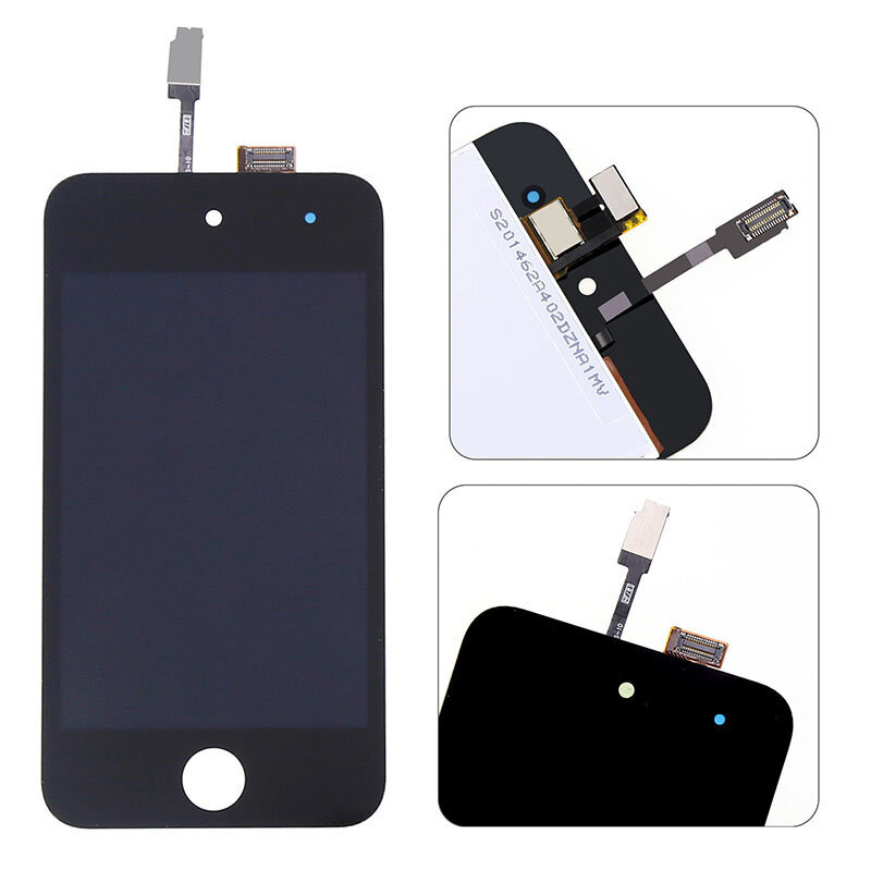 Для apple iPod Touch 4 A1367 (сенсорный экран с сенсорным экраном), чёрный