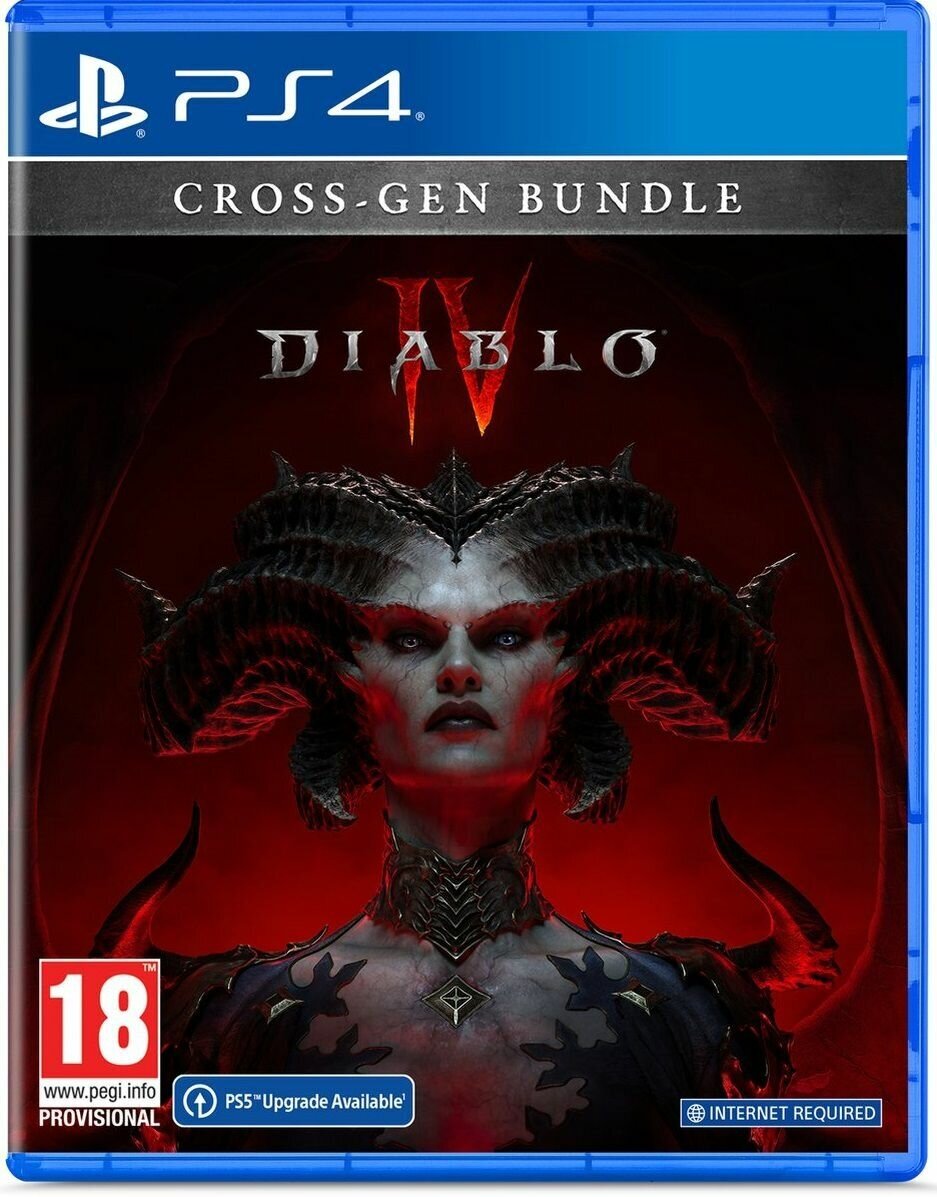 Игра на диске Diablo IV Cross-Gen Bundle [PS4, русская версия] (US) для PS4 и PS5