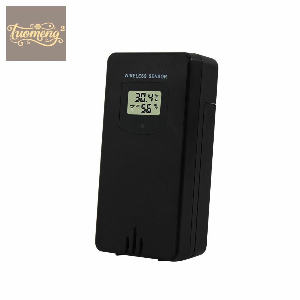 Термометр с выносным датчиком метеостанция домашняя Погодная станция, Внутренний и наружный термометр и гигрометр Домашний измеритель погоды