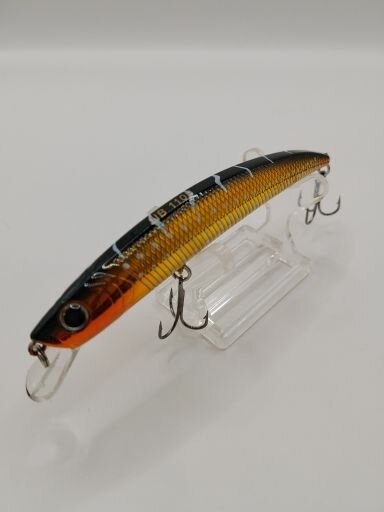 Воблер Smith Jib110 Tricky Skating Minnow: плавающий минноу на хищника, 110мм, 12г