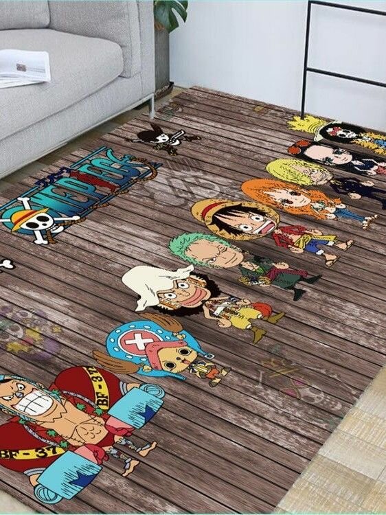 Ковер безворсовый тонкий (не обработанный край) 50x80см.