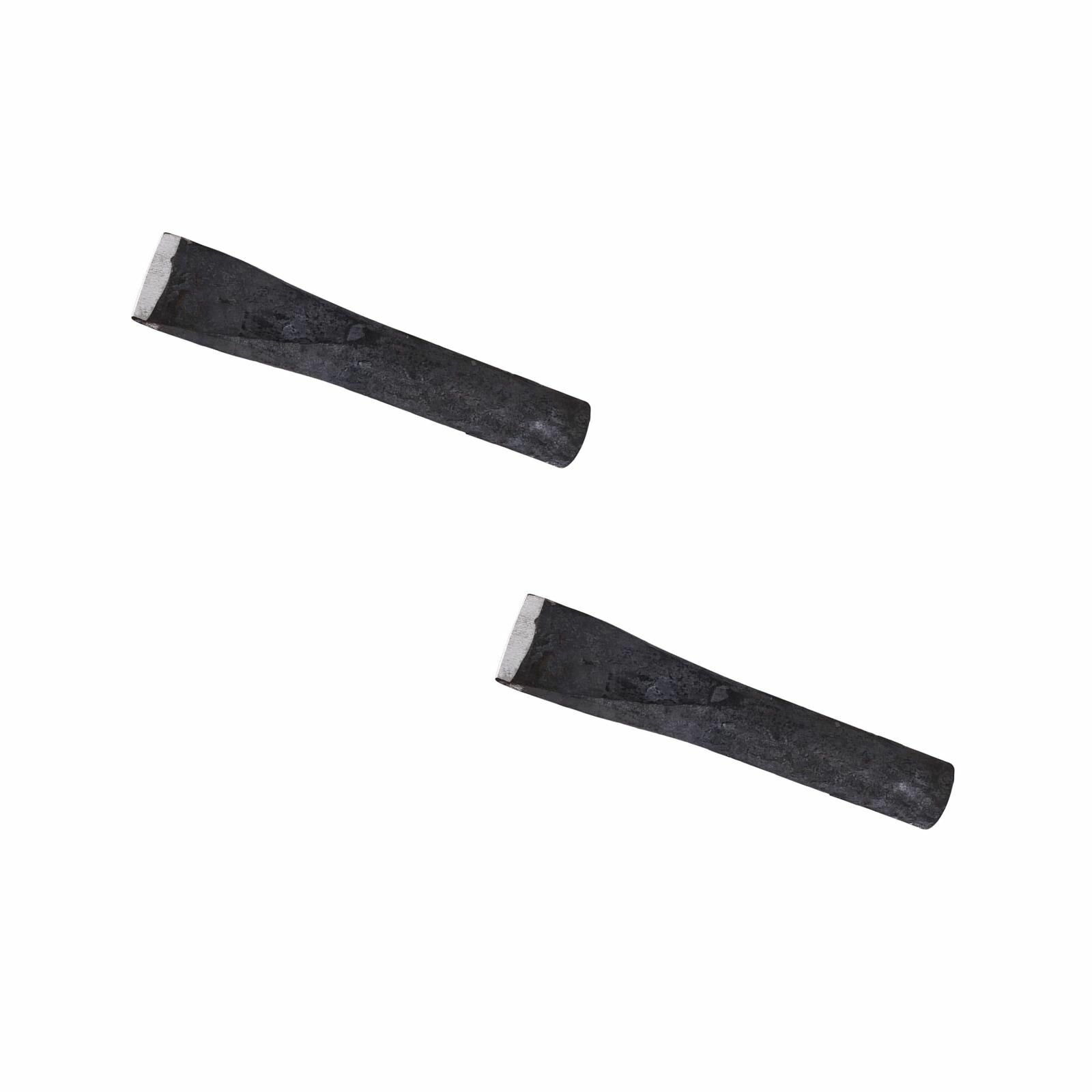 Набор из 2 прочных железных колунов с широким лезвием для колки дров в домашних условиях