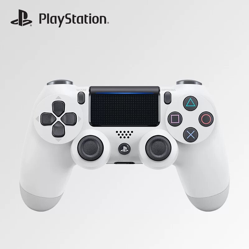 Белый PS4 Pro Беспроводной Контроллер Bluetooth для ПК, Steam, iOS Игровых Контроллеров - Оригинальный Новый