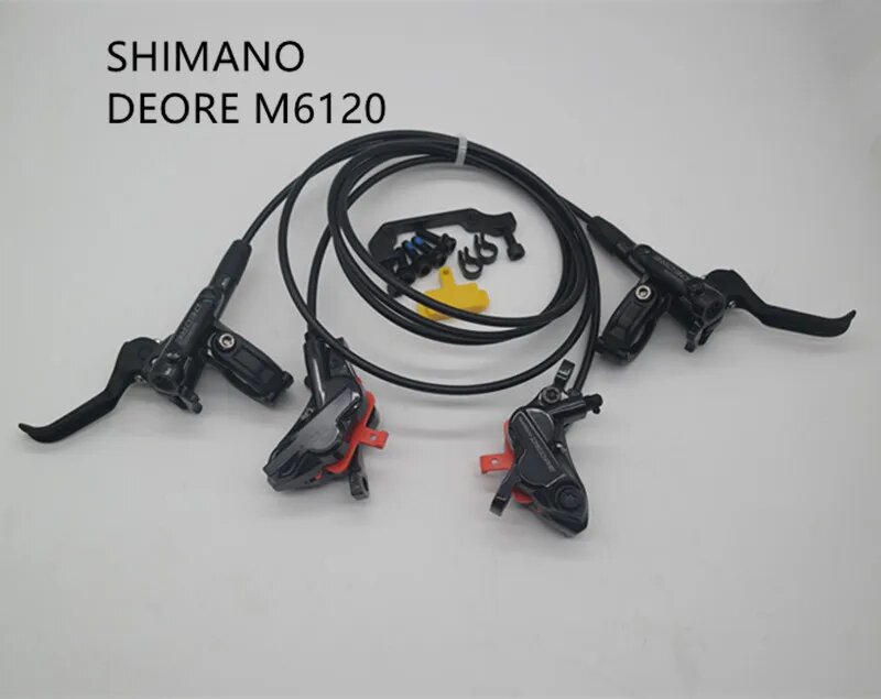 SHIMANO DEORE M6100 M6120 Гидравлические дисковые тормоза черные