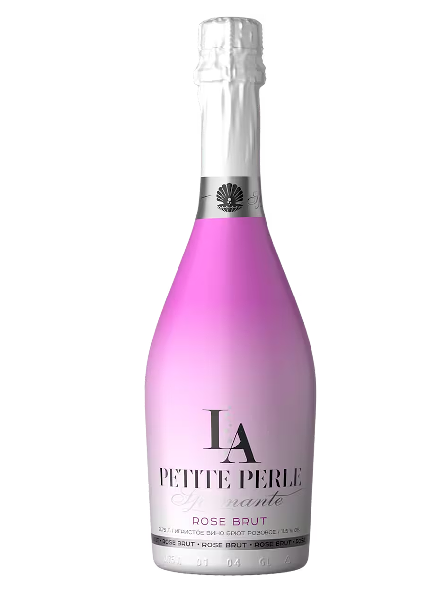 Вино игристое La Petite Perle розовое брют 0,75 л