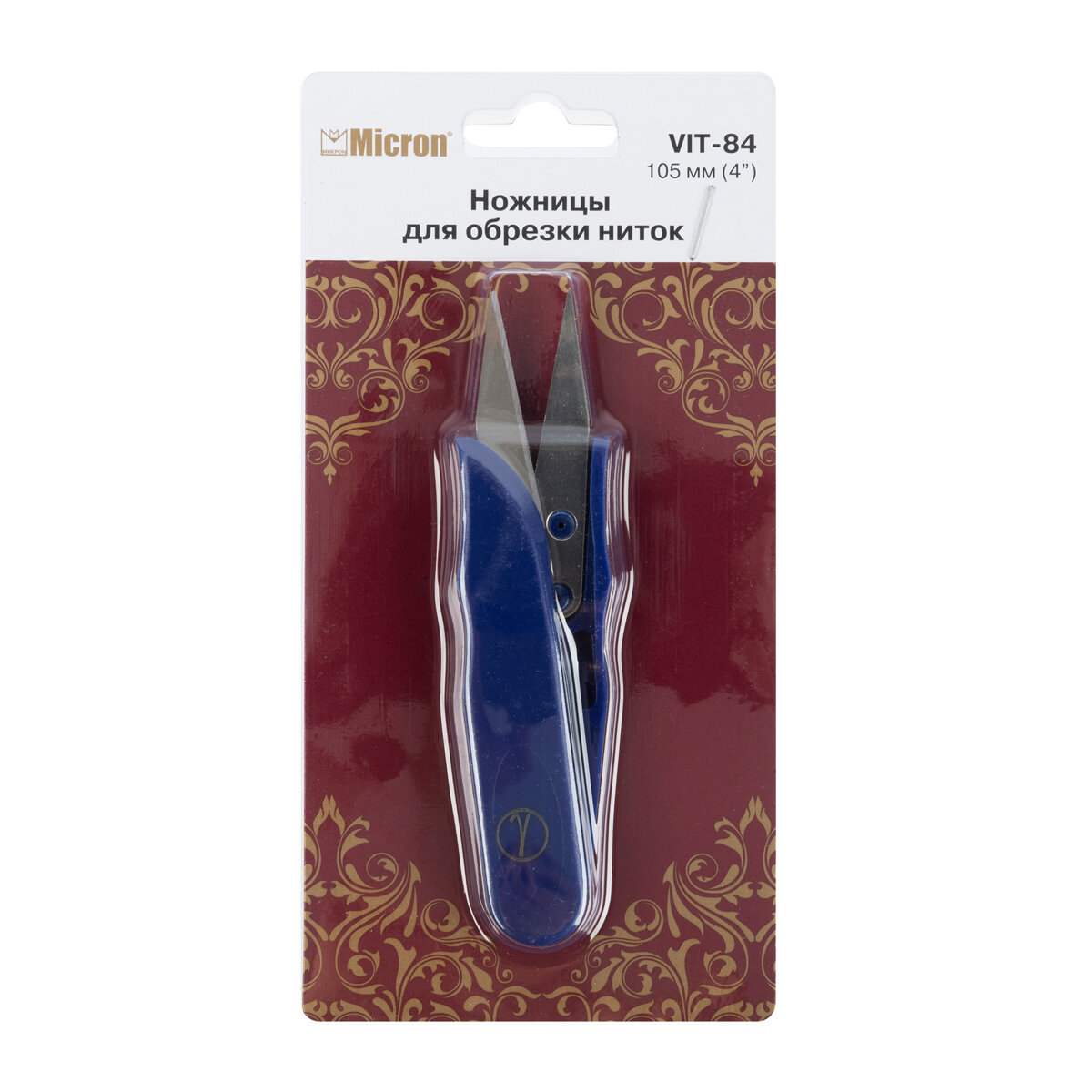 Ножницы Micron VIT-84 (TC-100) 105мм с угловой заточкой из металла