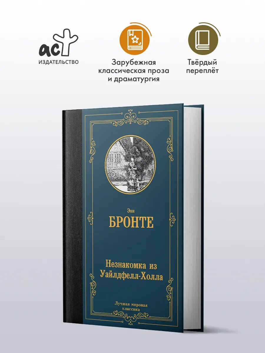 Незнакомка из Уайлдфелл-Холла. Энн Бронте. Роман