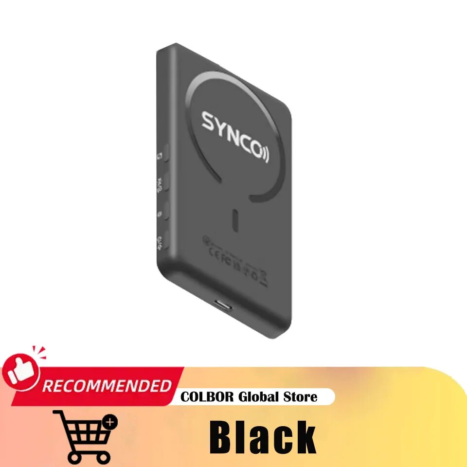 SYNCO XView M4 беспроводной магнитный монитор Black