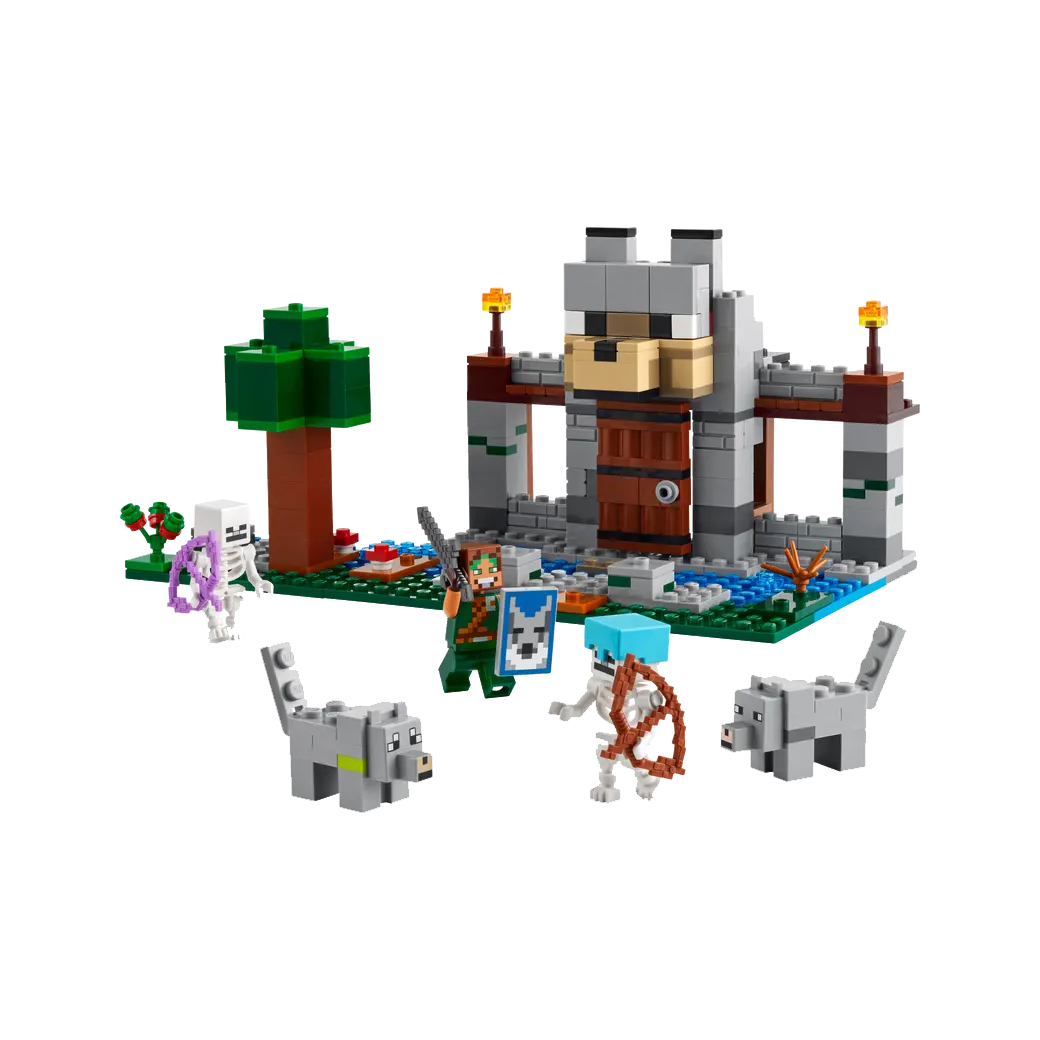 Конструктор LEGO Minecraft Wolf Fortress, 312 шт.