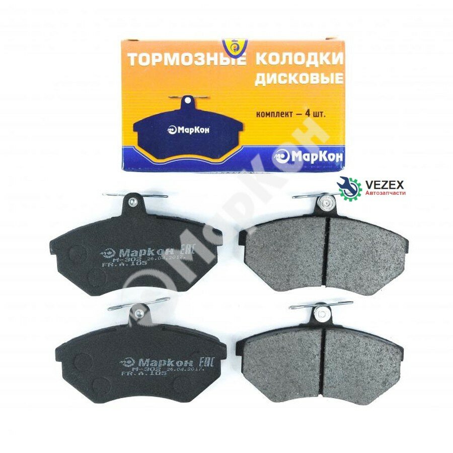MARKON 10500162 Колодки тормозные дисковые