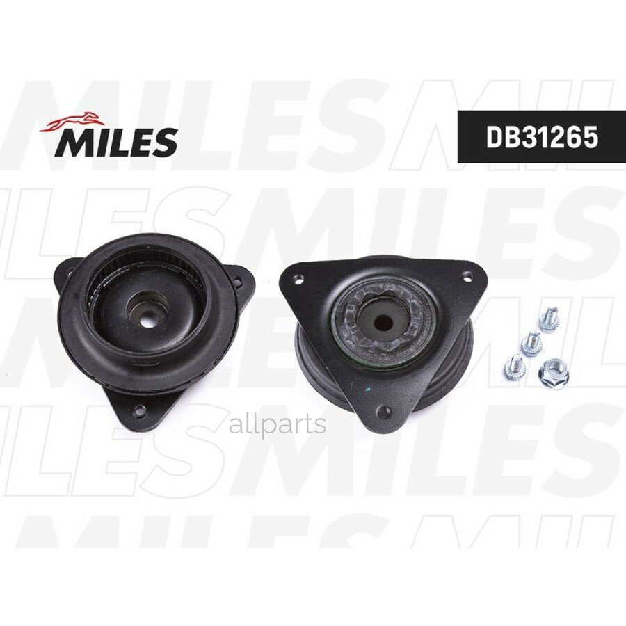 MILES DB31265 Опора амортизатора NISSAN QASHQAI/X-TRAIL 14- пер. (с подшипником)