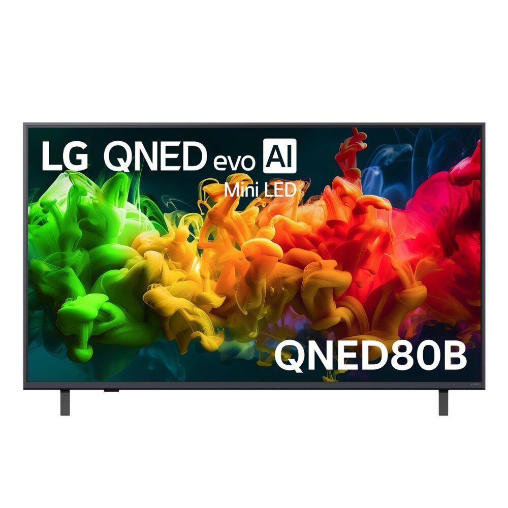 Телевизор QNED LG 50QNED80B6B, 50", 4K UHD (3840x2160), 60Гц, Черный (50QNED80B6B. ARUG)