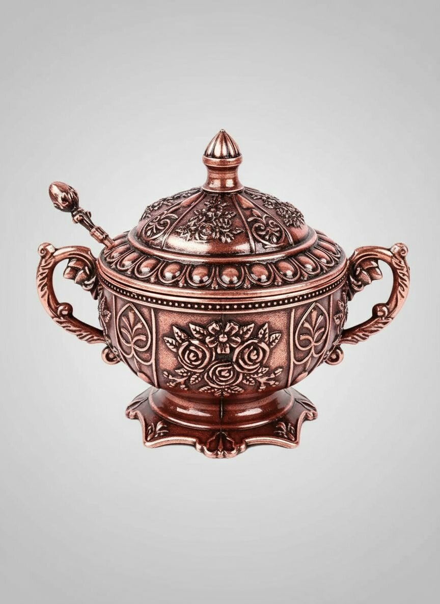 Сахарница с крышкой