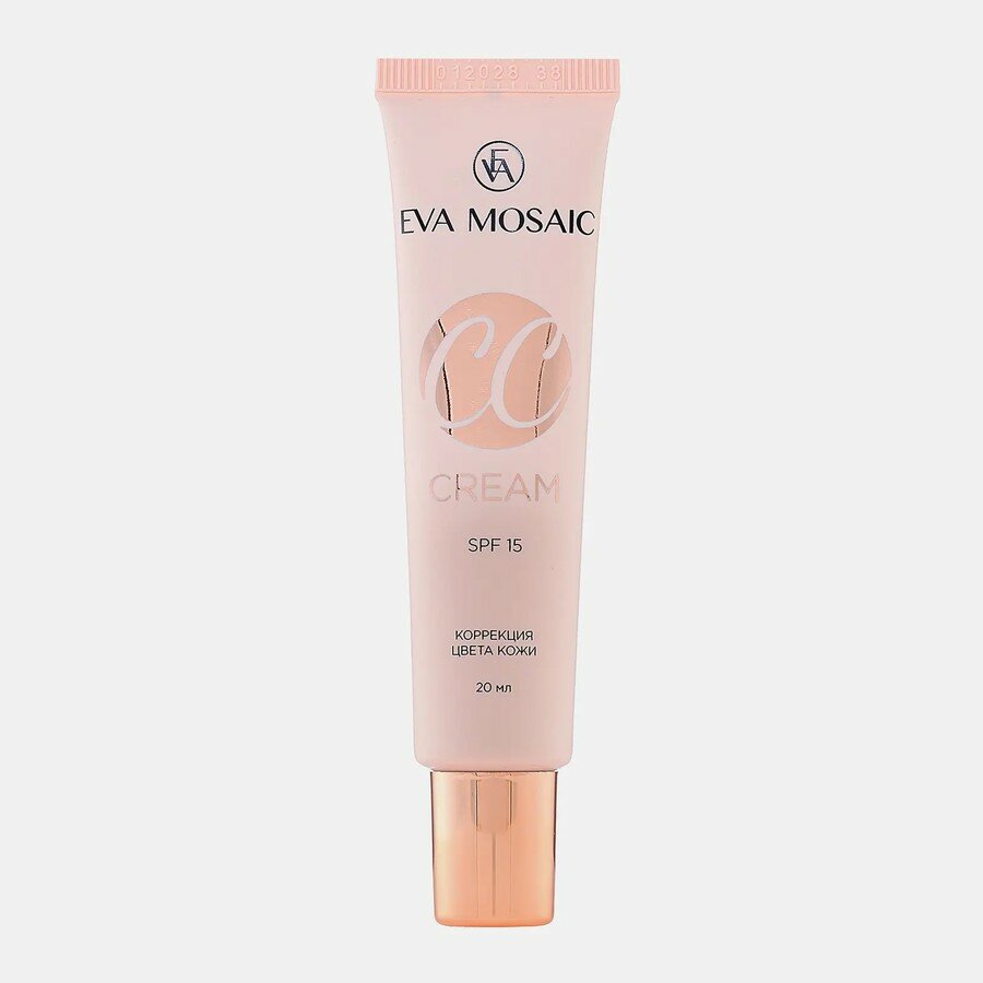 Тональный крем для коррекции цвета кожи тон 03 Ваниль Eva Mosaic СС Color Correction Cream - 1 шт!