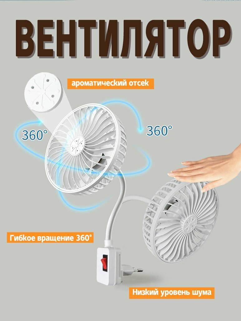Настенный вентилятор Вентилятор, белый вентилятор настенный
