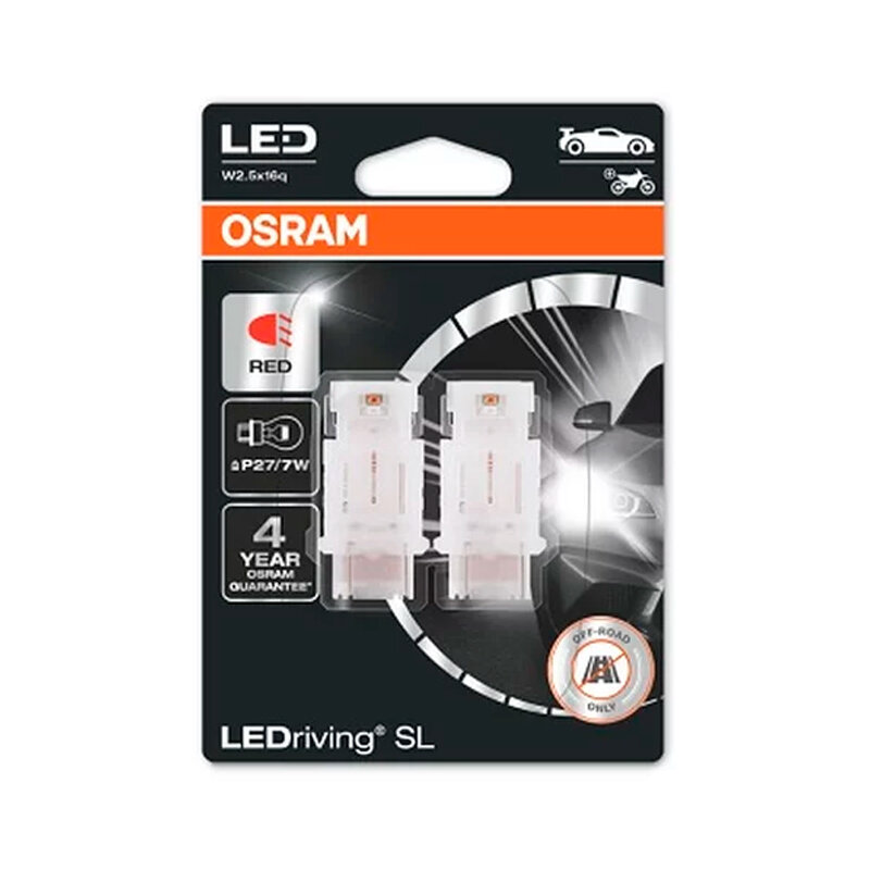 Лампа OSRAM LEDriving 7506DRP02B P21W BA15s 12 В 1,9Вт 1000K