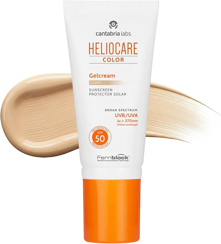 Heliocare Color Gel cream Light Spf 50+ 50 мл Солнцезащитный крем