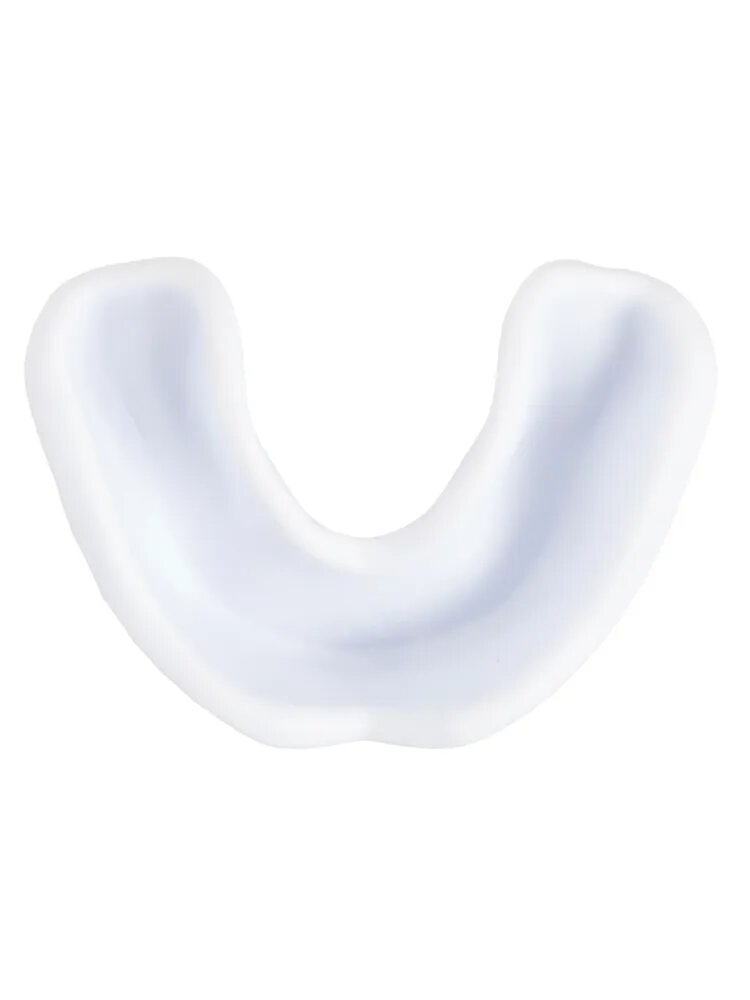 Капа одночелюстная Clinch Competition Single Layer Mouthguard белая (взрослая)