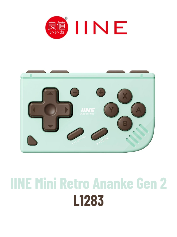 IINE Mini Retro Ananke Gen 2 Портативный контроллер для Android, iOS, ПК, Steam, симулятора игры