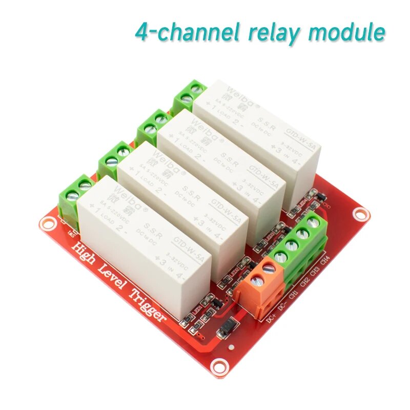 4-канальный модуль реле, Color: 4-Way