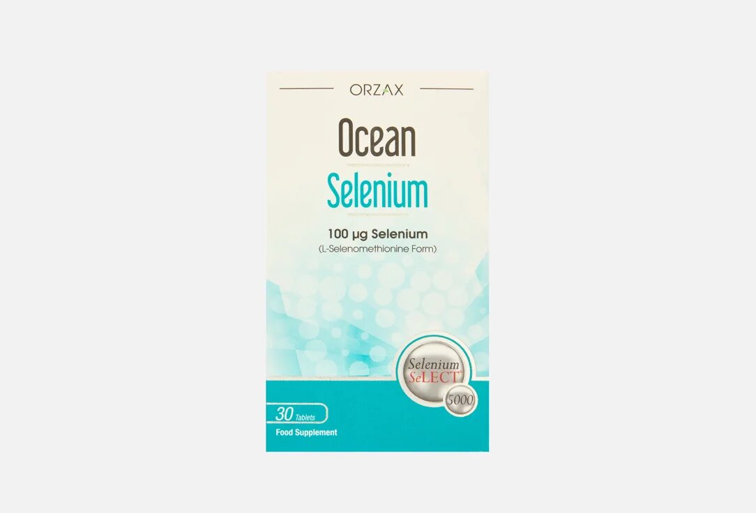 Orzax Ocean 100 мкг в таблетках Селен 30 шт