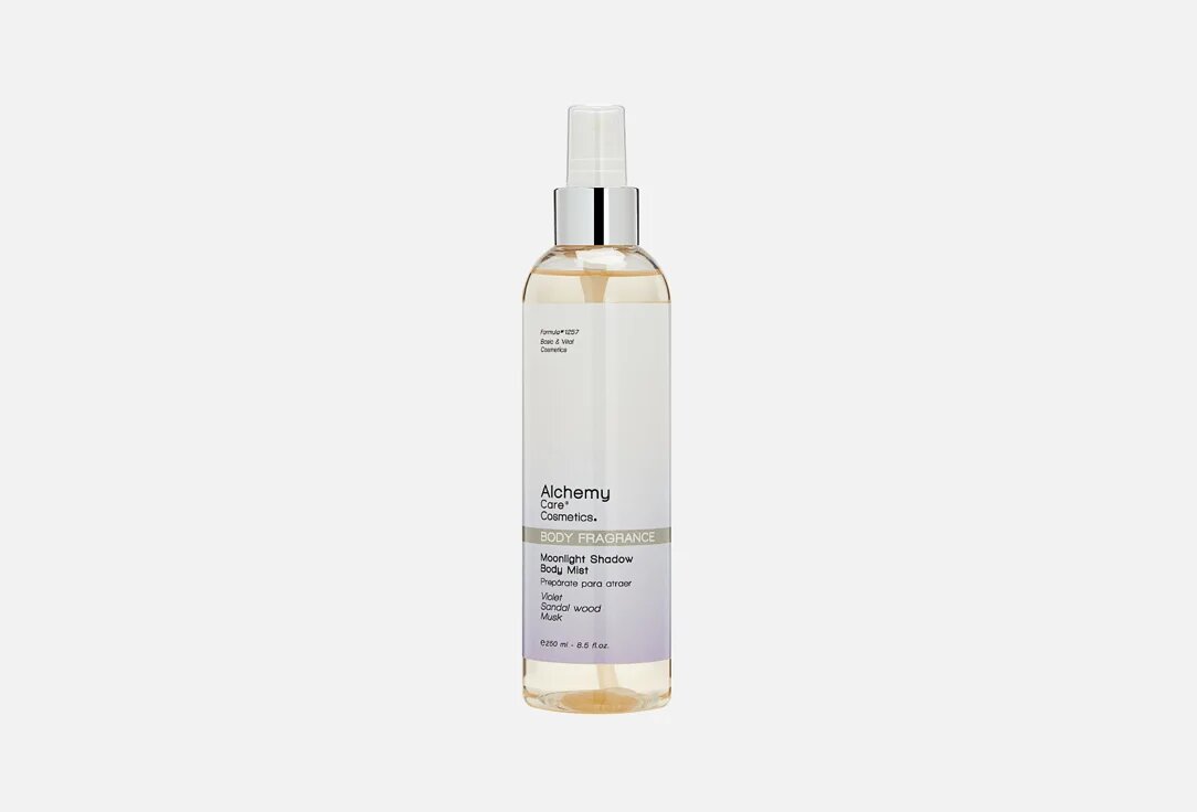 ALCHEMY CARE Moonlight shadow body mist Парфюмированный мист для тела 250 мл
