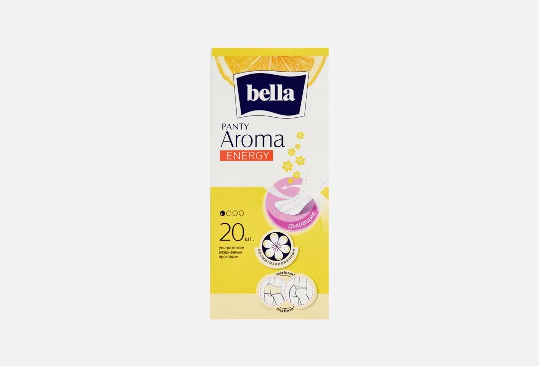 Bella aroma energy Супертонкие ежедневные прокладки 20 шт