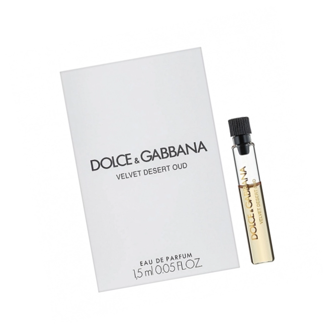 Аромат для мужчин Dolce & Gabbana Velvet Desert Oud 1.5 мл - Дольче Габбана Бархатный Уд