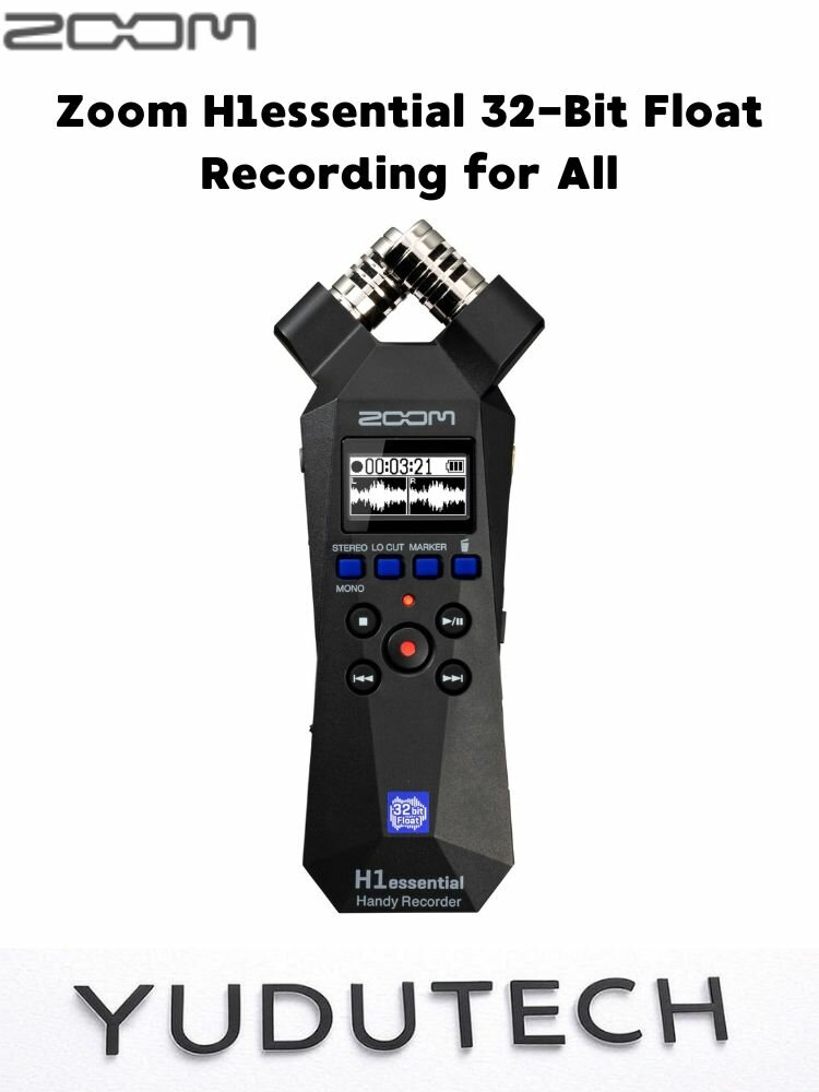 Zoom H1 essential 32-разрядный магнитофон с плавающей запятой