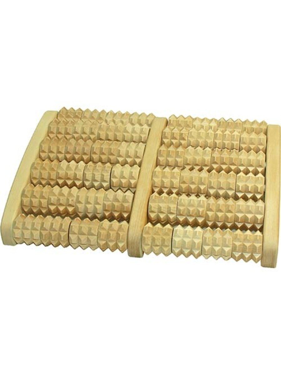 Массажер для ног Тимбэ Продакшен "Счеты большие", алтайская берёза