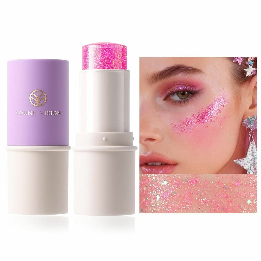 Глиттер-стик с блёстками для глаз, лица и тела