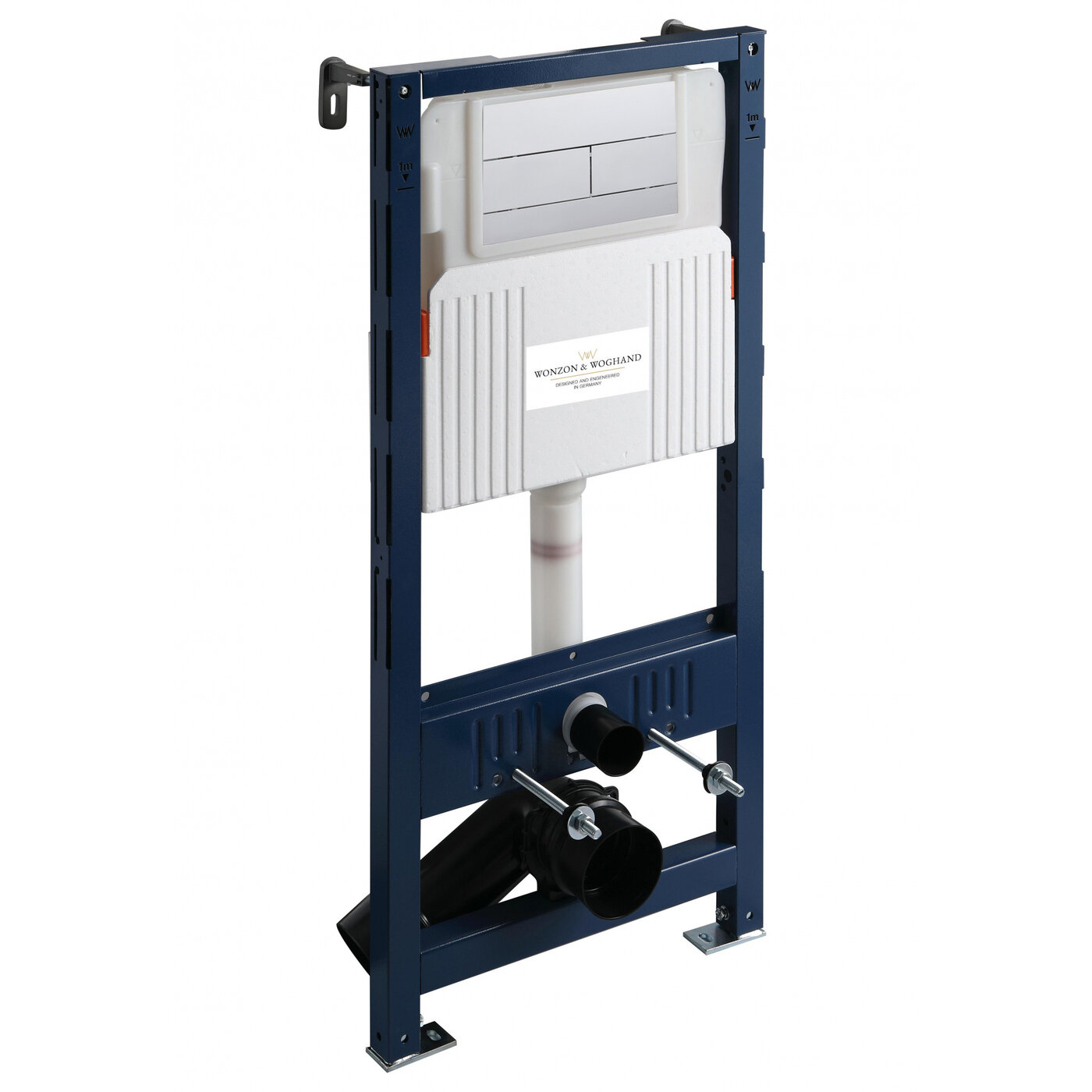 Инсталляция для унитаза Wonzon & Woghand WW-TI739A с кнопкой WW-IB235-CR