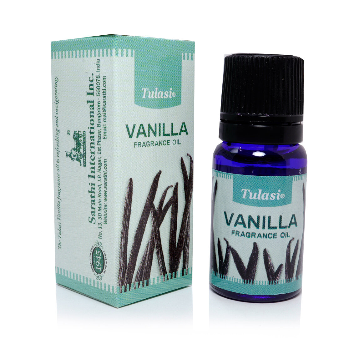 Tulasi VANILLA Fragrance Oil (Туласи ваниль ароматическое масло), 10 мл.