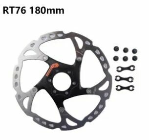 Shimano Deore SLX SM-RT76 Тормозной диск, 6 отверстий, ротор для горного велосипеда, 180 мм