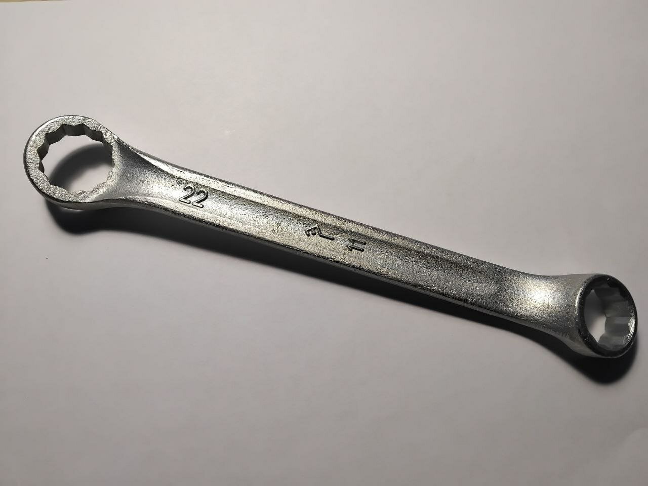 Ключ гаечный кольцевой изогнутый кгки 19х22 (КЗСМИ)