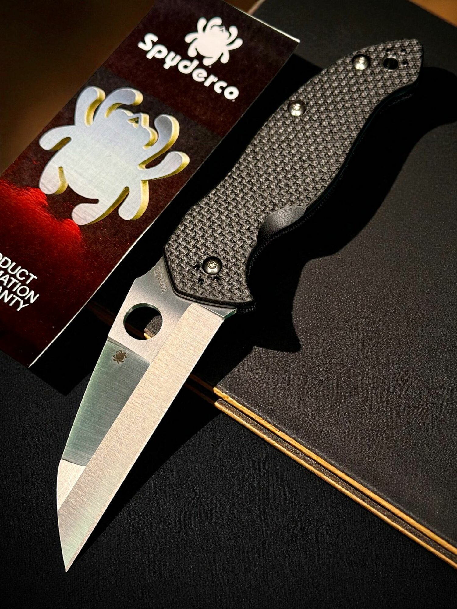 Нож складной Spyderco C248CFP Canis