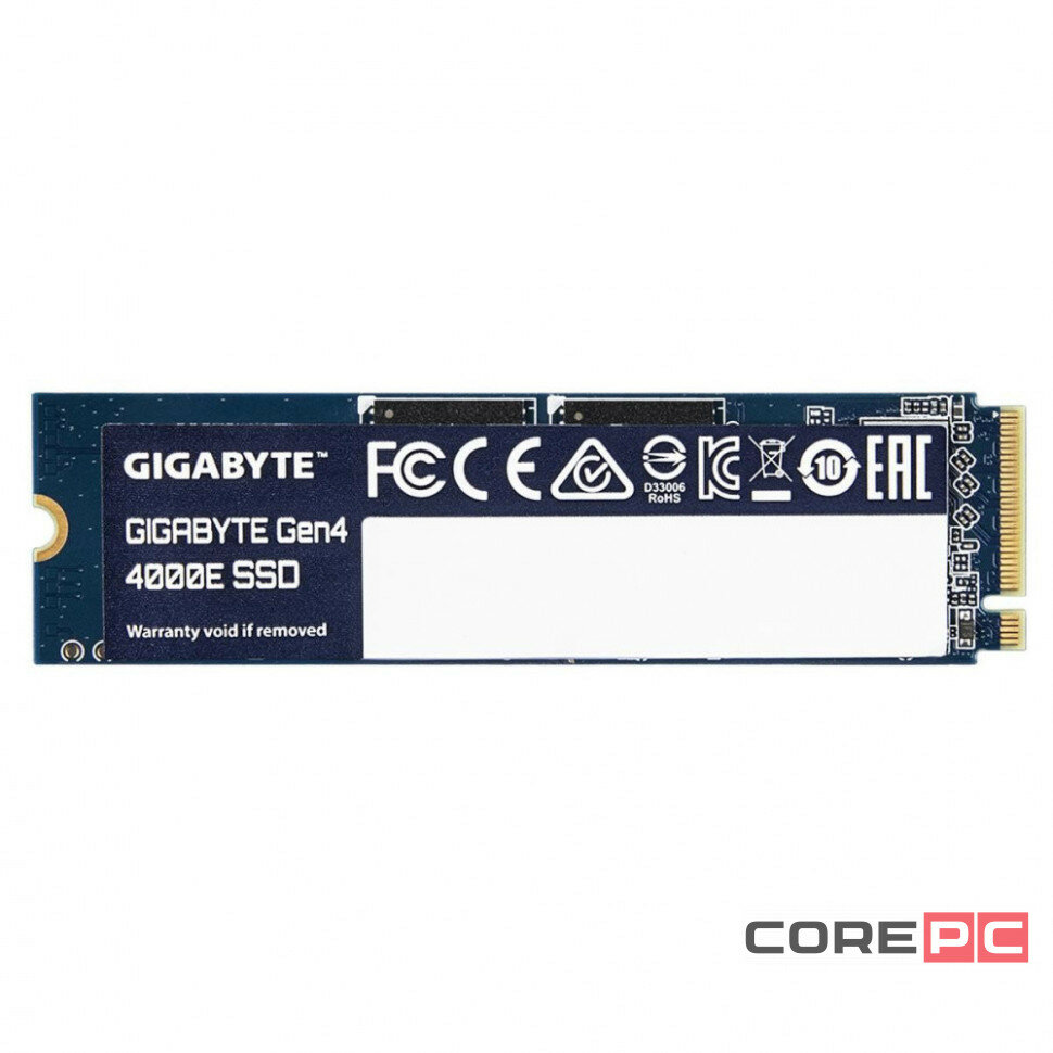 Твердотельный накопитель Gigabyte 250 Gb Gen4 4000E (G440E250G)