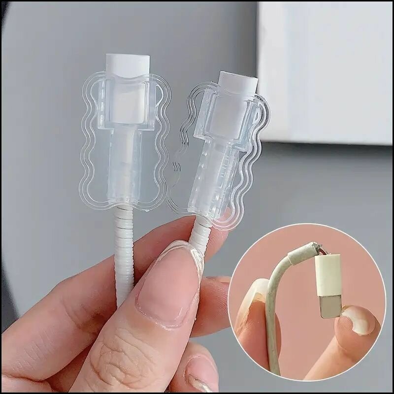 Защита кабеля от излома, Протектор-насадка 5 шт