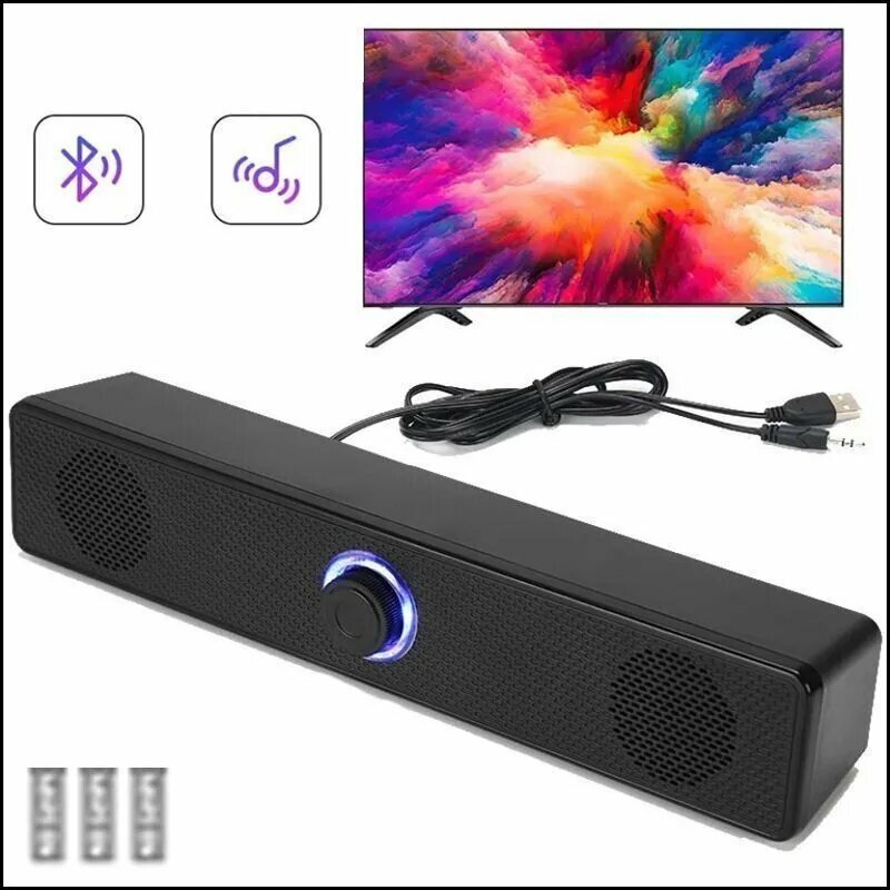 Звуковая система домашнего кинотеатра Bluetooth динамикСкидка 60%