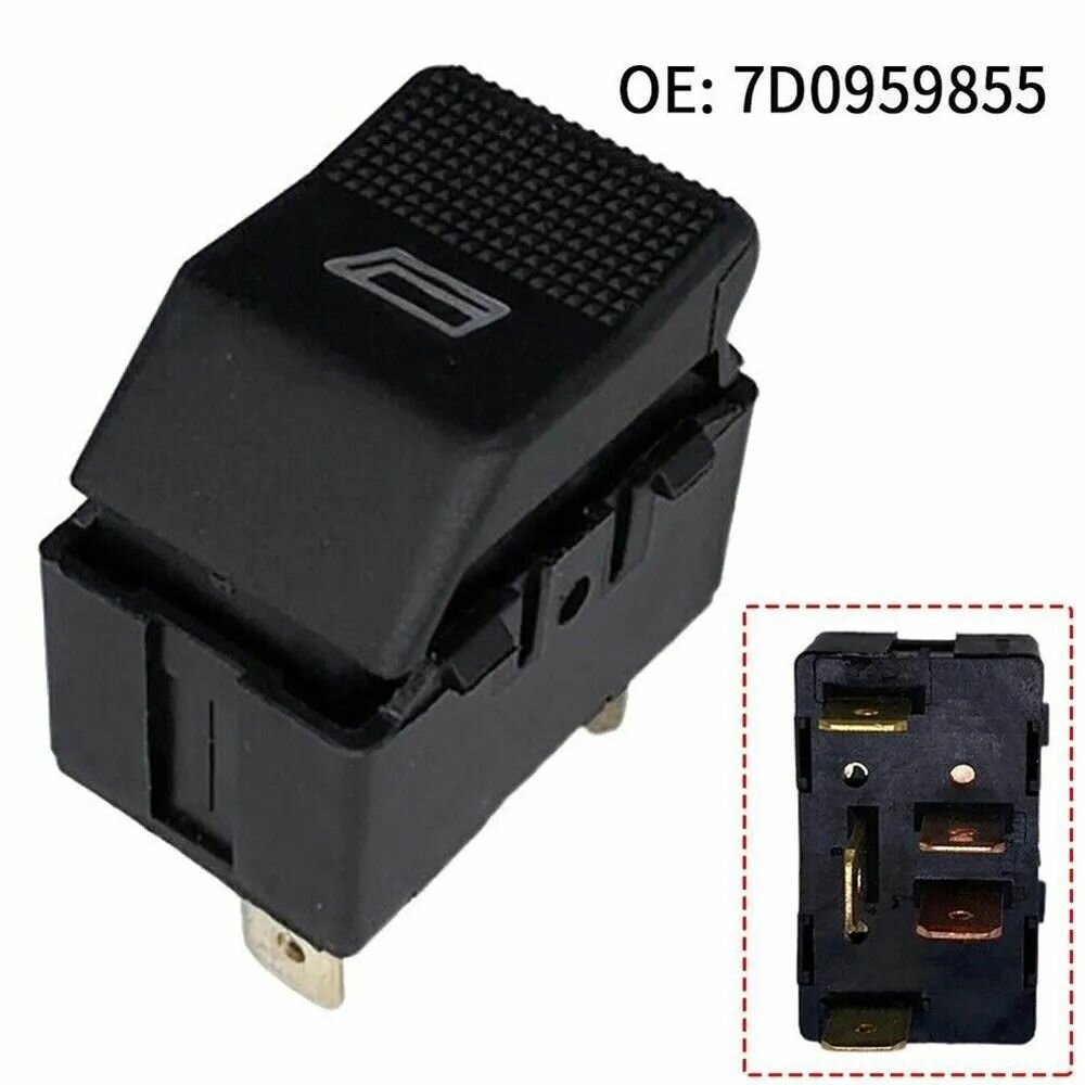 Для Transporter T4, кнопка управления стеклоподъемником двери автомобиля, 7D0959855