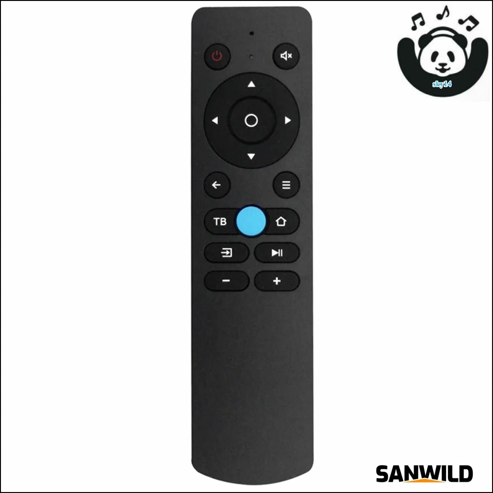 Стильный голосовой пульт AN1603 с функцией управления для различных брендов ТВ