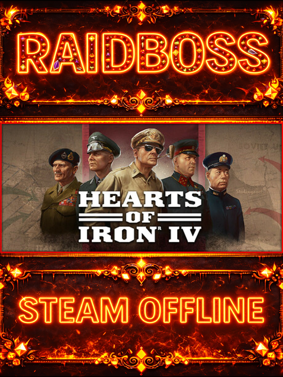 HEARTS OF IRON игра на аккаунте для ПК с OFF активацией для Steam (PC) РФ + СНГ